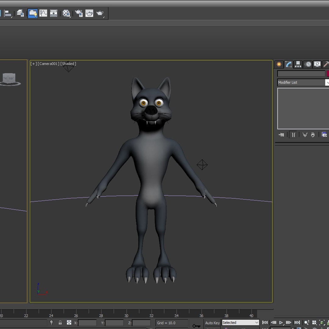 3D Wolf Cartoon Model - TurboSquid 1587777