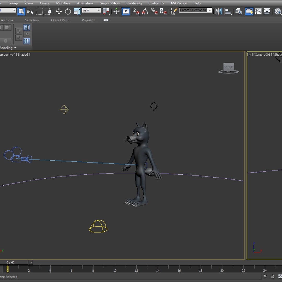 3D Wolf Cartoon Model - TurboSquid 1587777