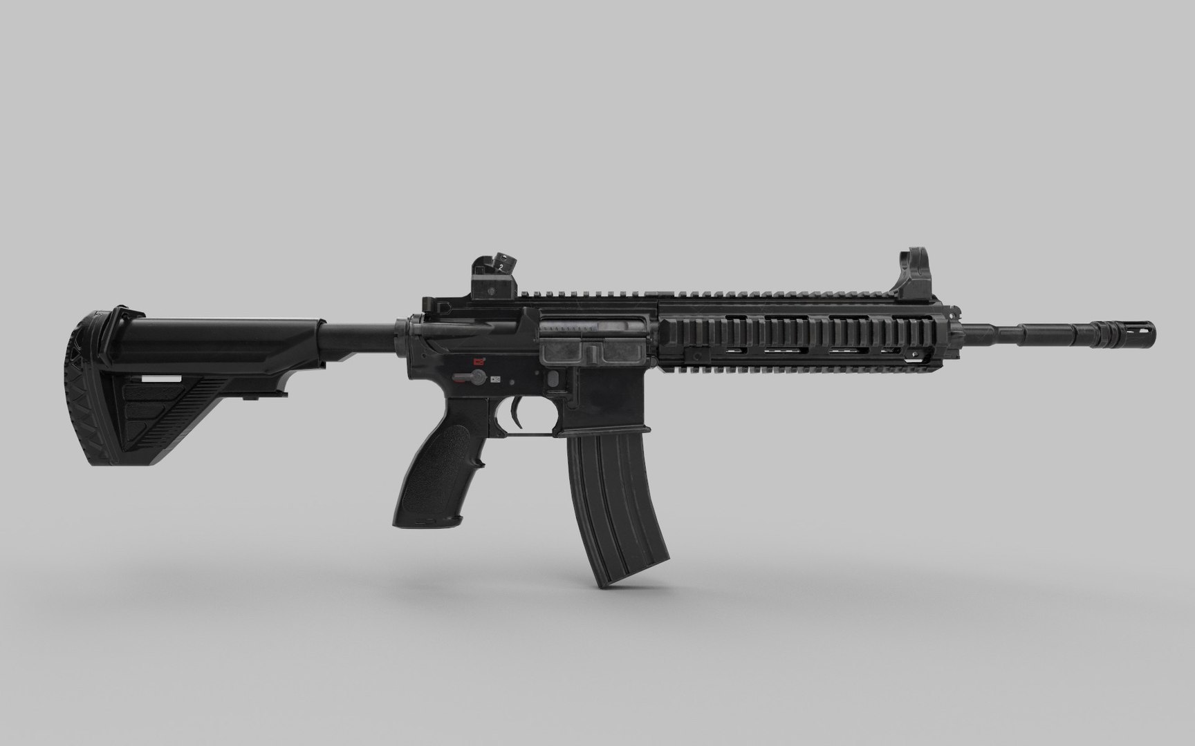 3D Model Gun M416 - TurboSquid 2106298