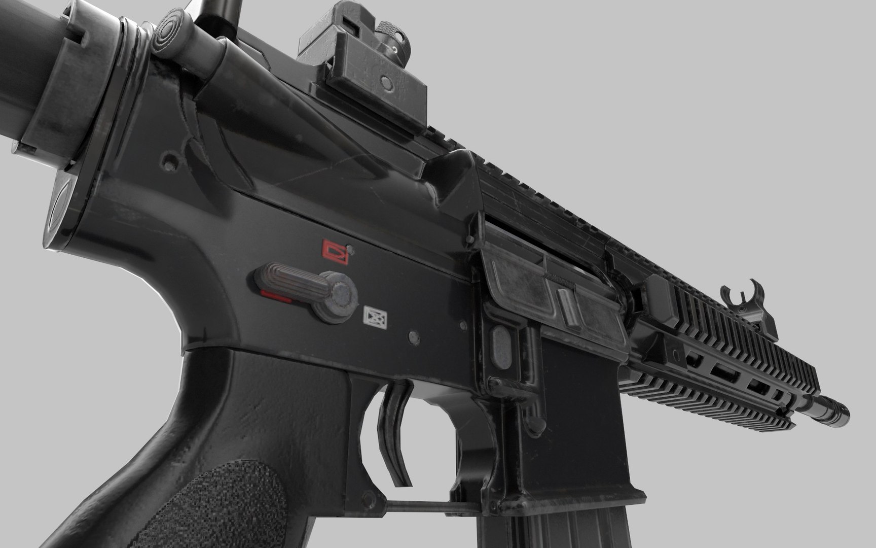3D Model Gun M416 - TurboSquid 2106298