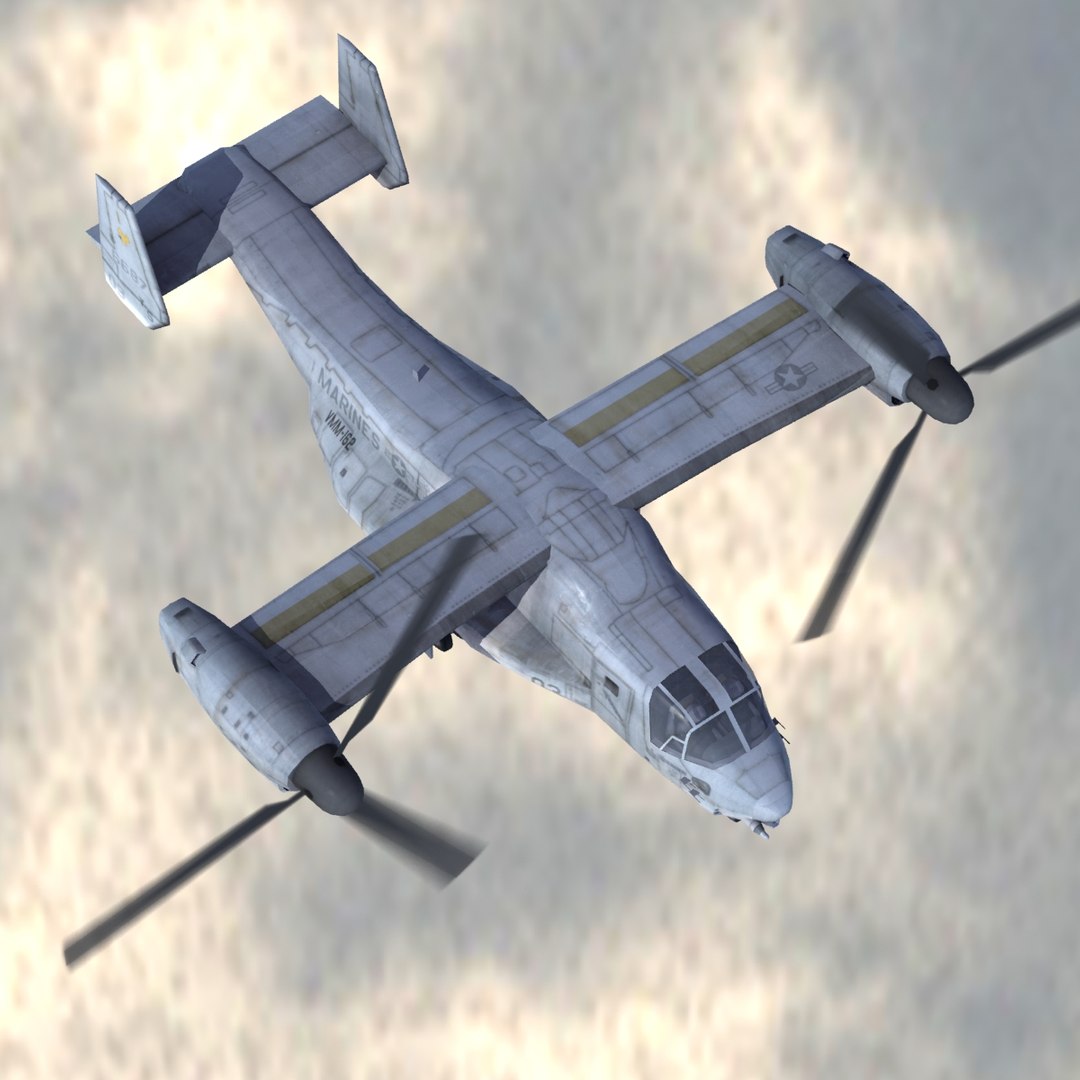 3d mv-22b osprey v22