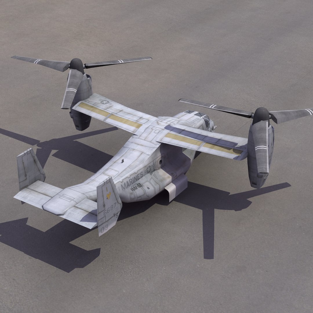 3d mv-22b osprey v22