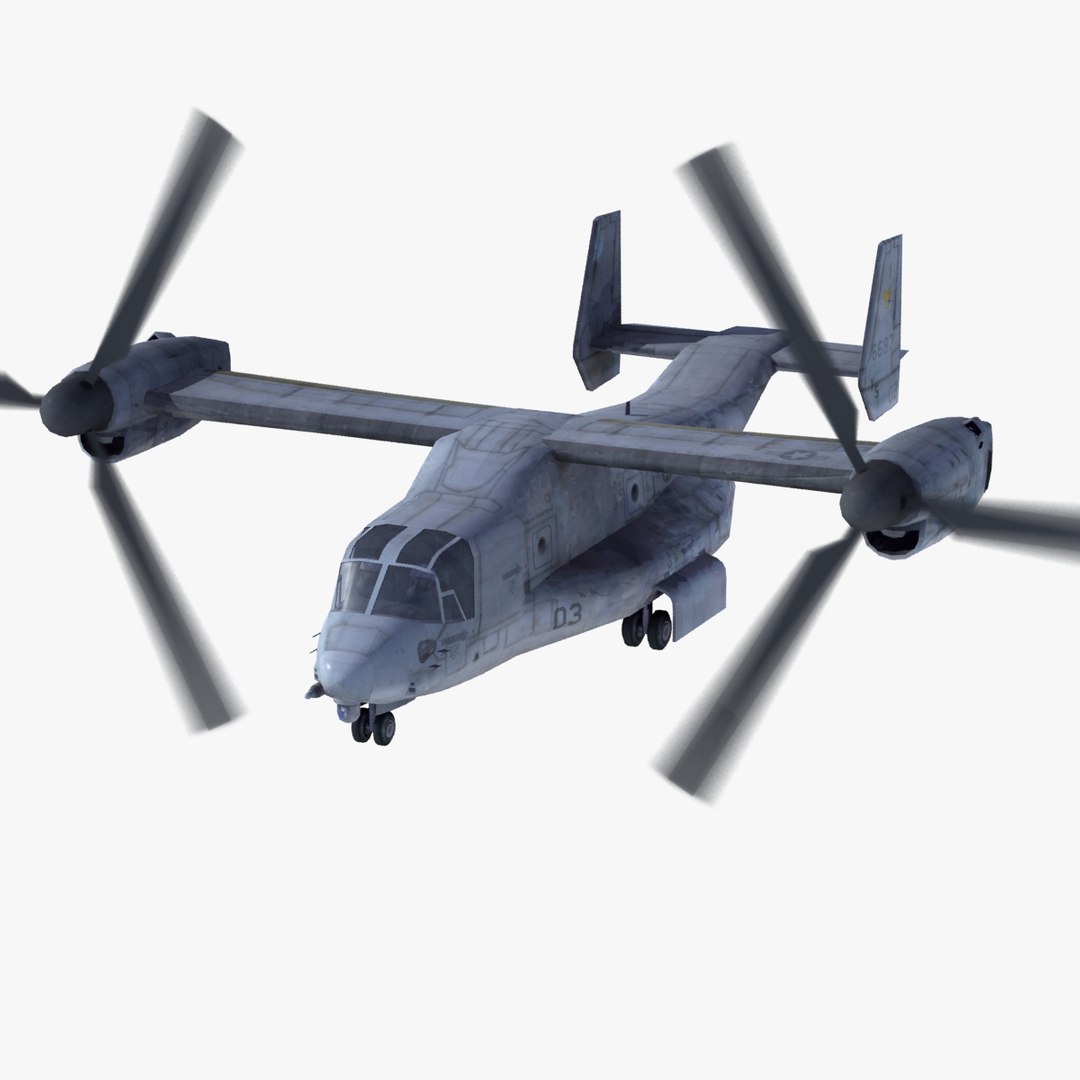 3d mv-22b osprey v22