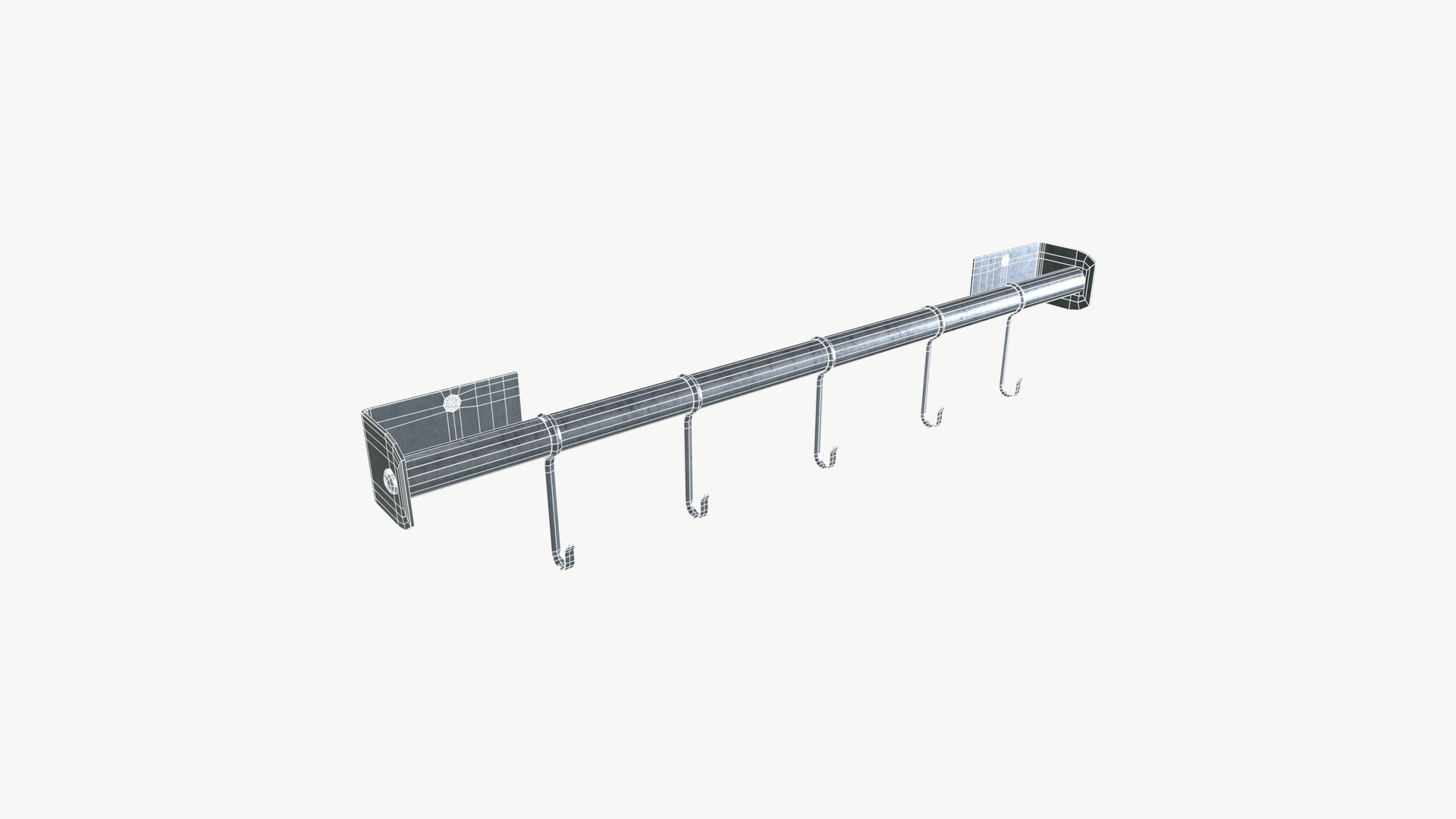 3D Model Kitchen Rack - TurboSquid 2324445