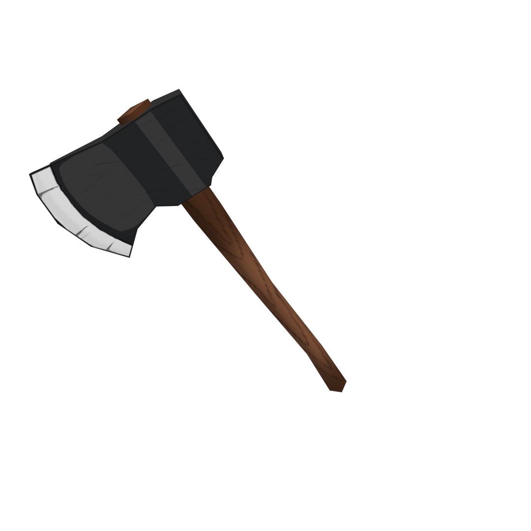 3D Cartoon Axe Model - TurboSquid 1152653