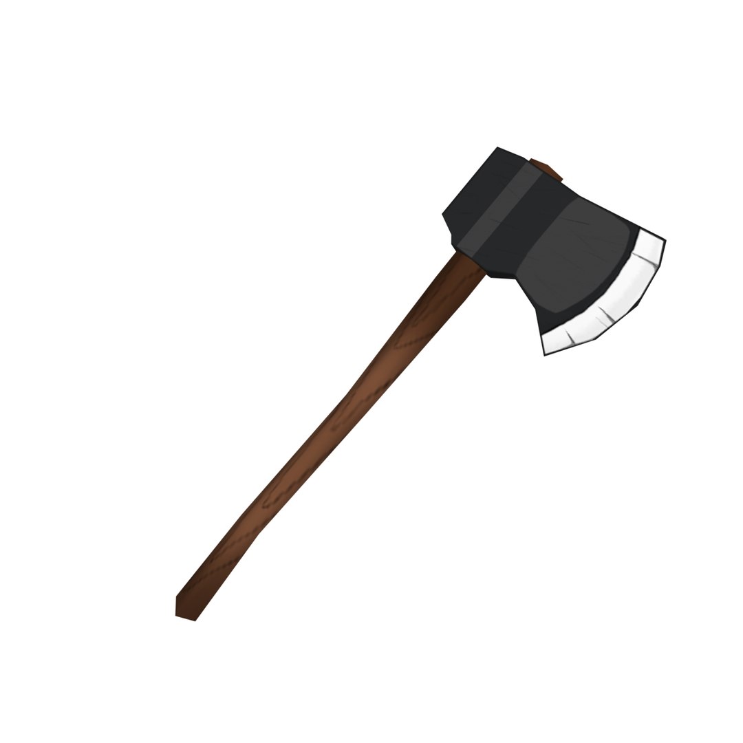 3D Cartoon Axe Model - TurboSquid 1152653