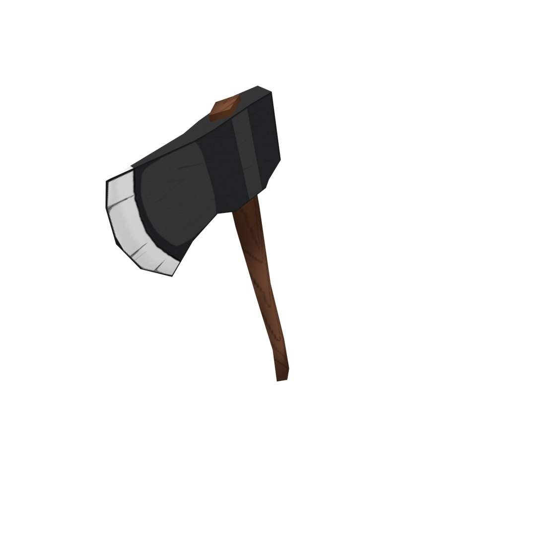 3D Cartoon Axe Model - TurboSquid 1152653