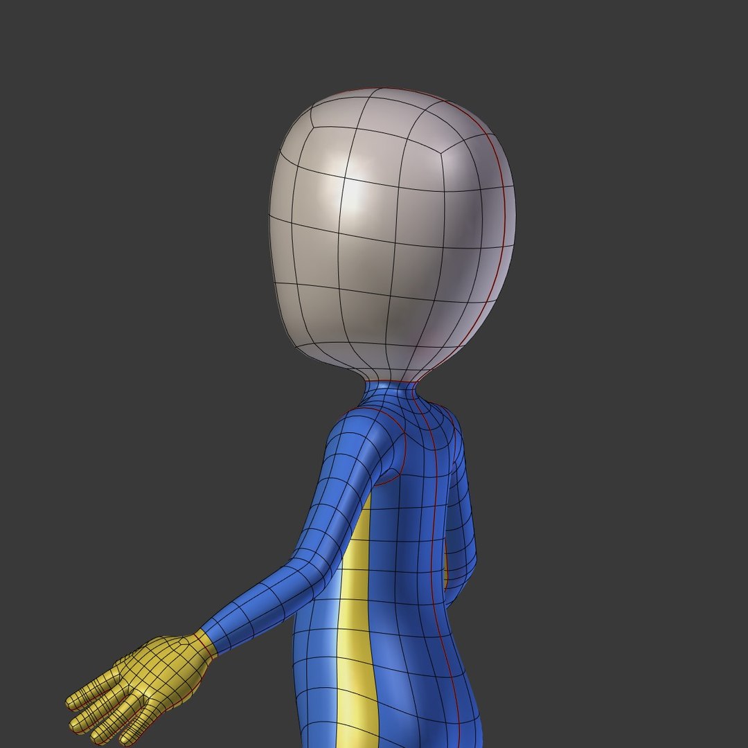 Cartoon Driver Model - TurboSquid 1390548