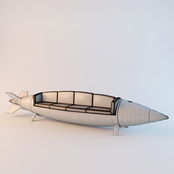 3d rocket sofa model