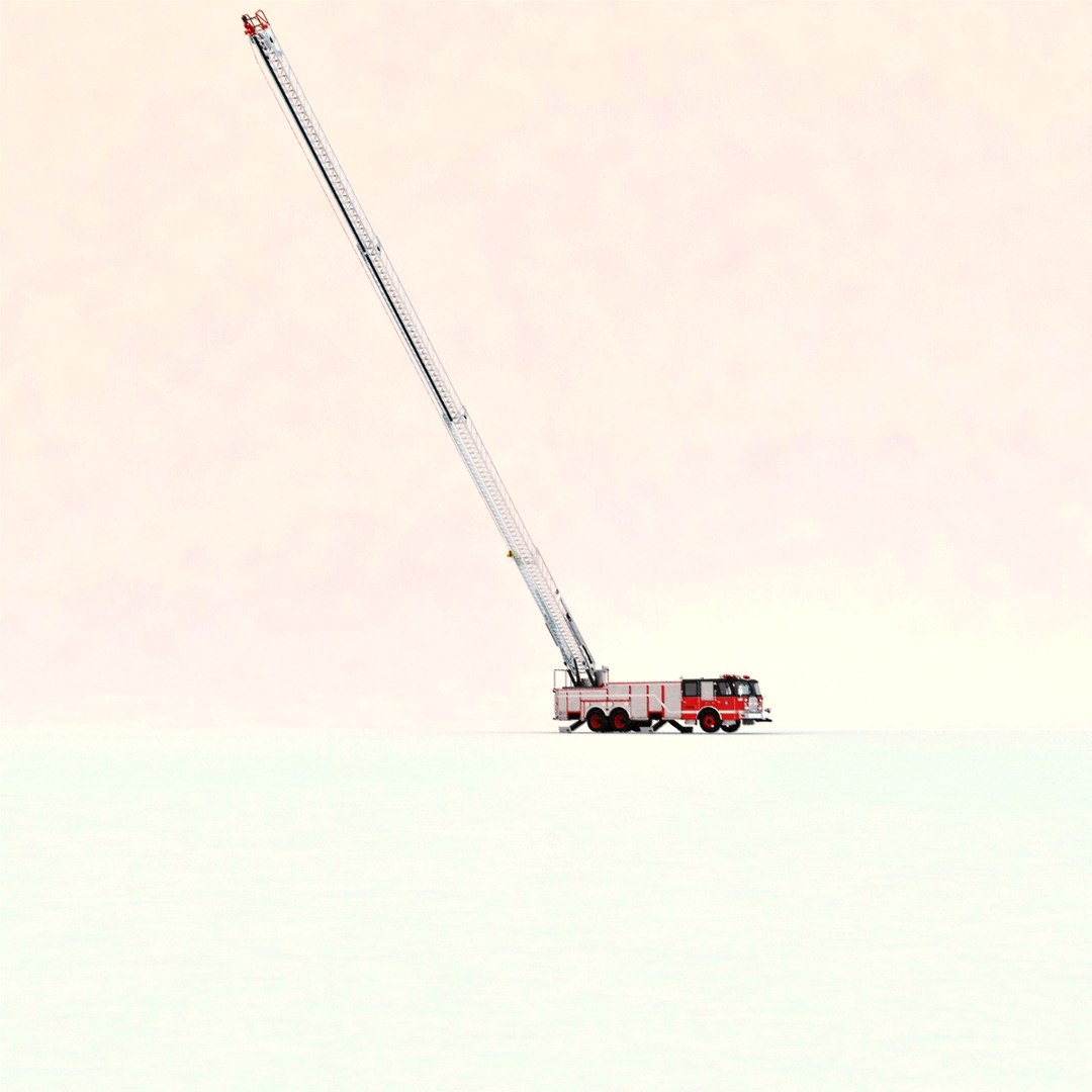 Aerial Ladder Model - TurboSquid 1221310