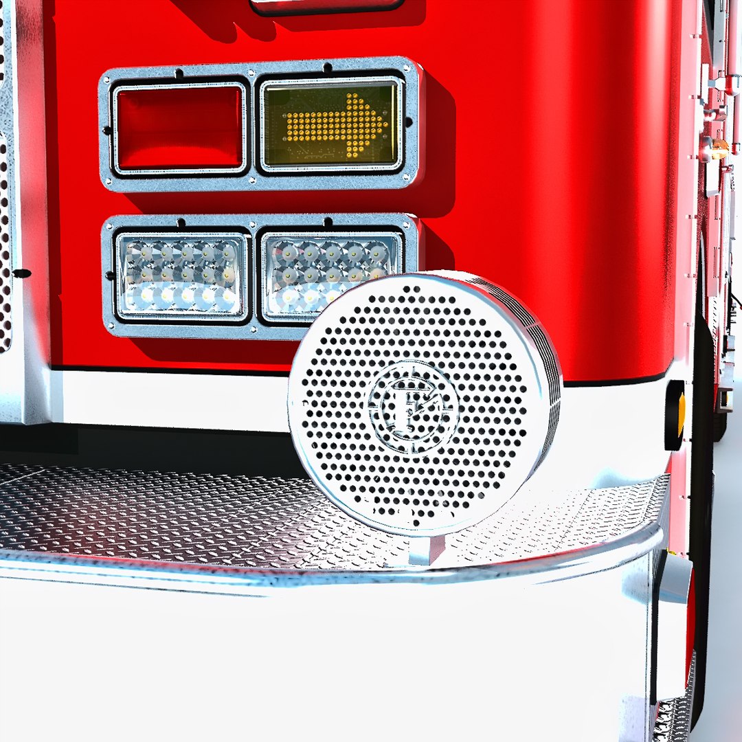 Aerial Ladder Model - TurboSquid 1221310