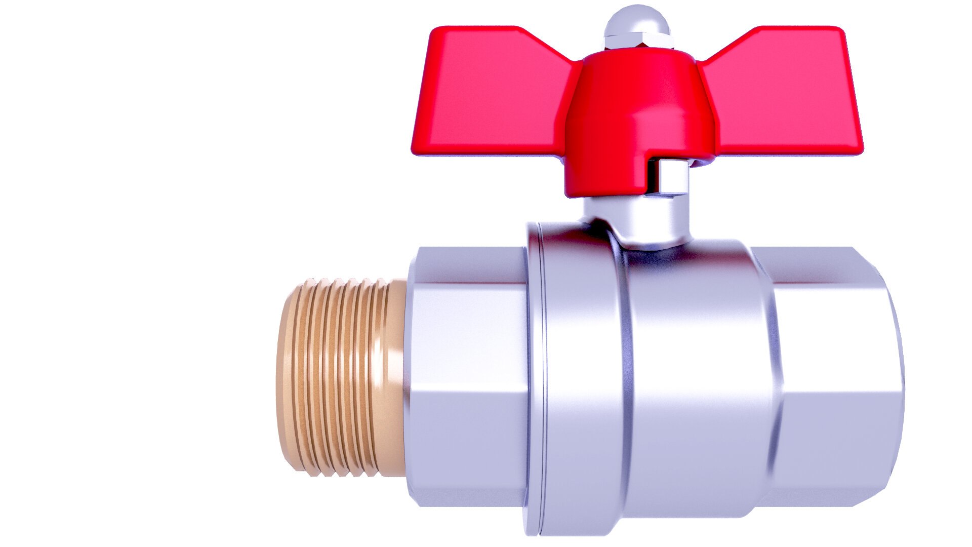 4 Ball Valves SET V24 3D - TurboSquid 2404610