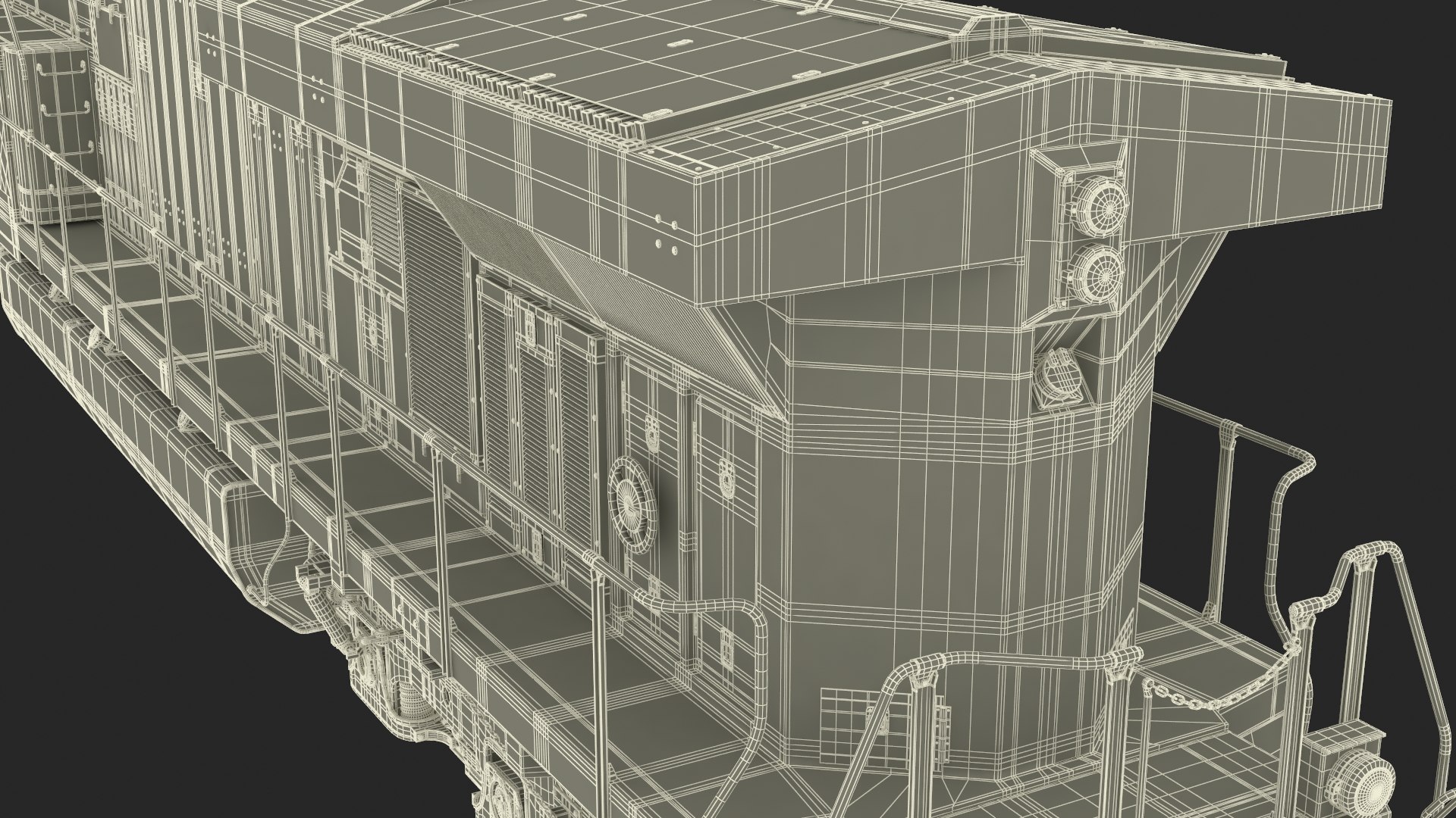 Canadian Pacific Railway Locomotive ES44AC 3D Model - TurboSquid 2207120