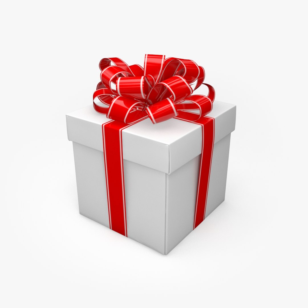 christmas present 3d model