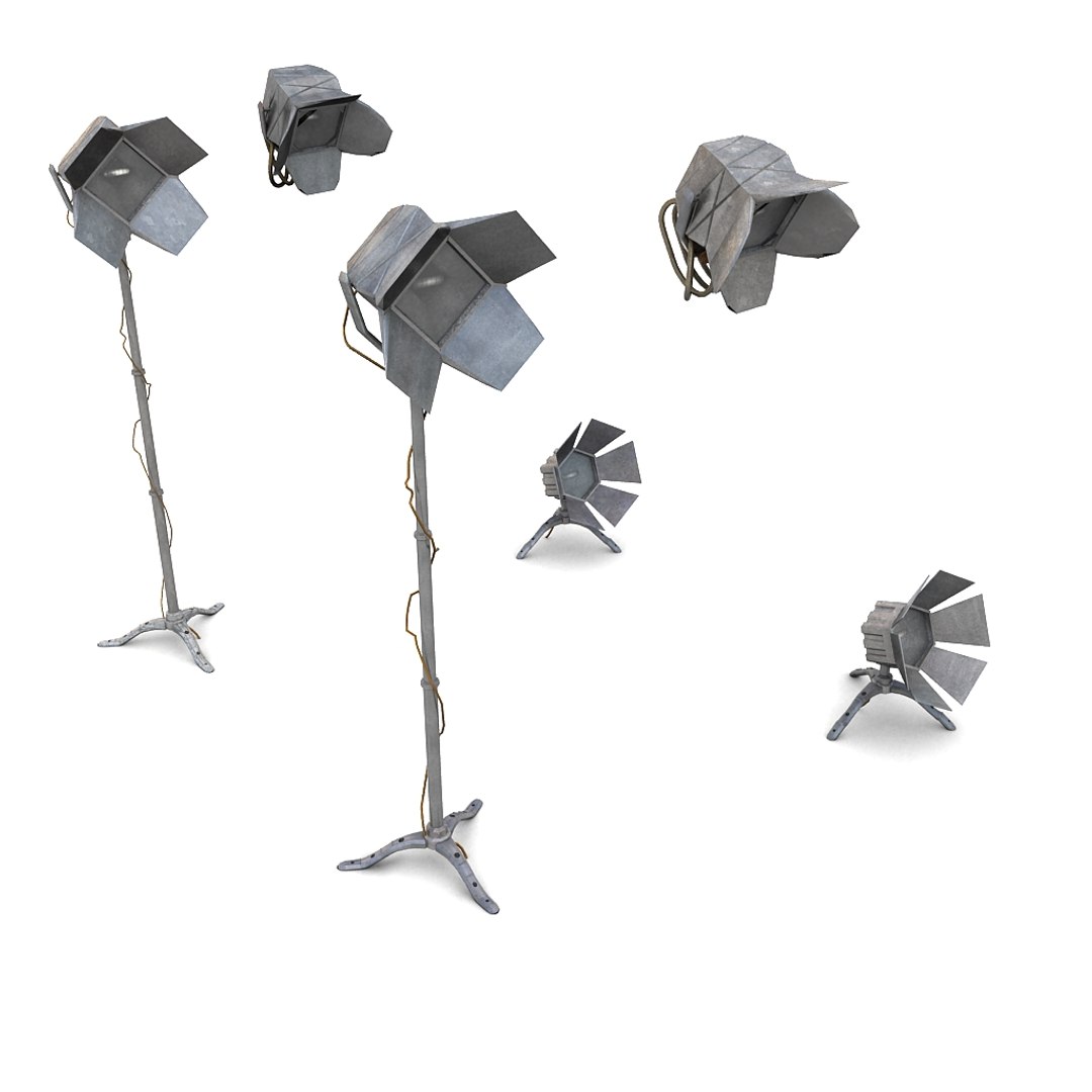 3d Model Spotlight Spot Light