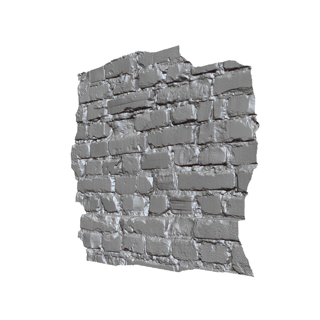 Realistic scan wall raw 3D model - TurboSquid 1594033