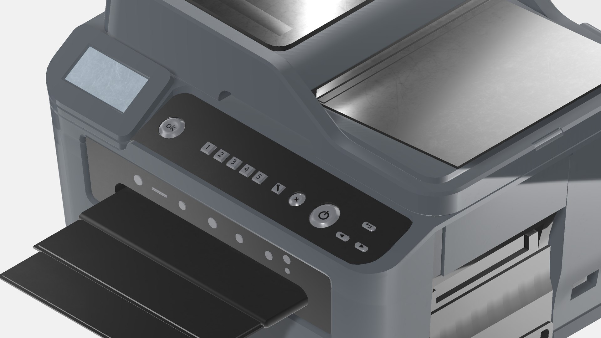 PrinterScanner Combo 3D Model - TurboSquid 2419306