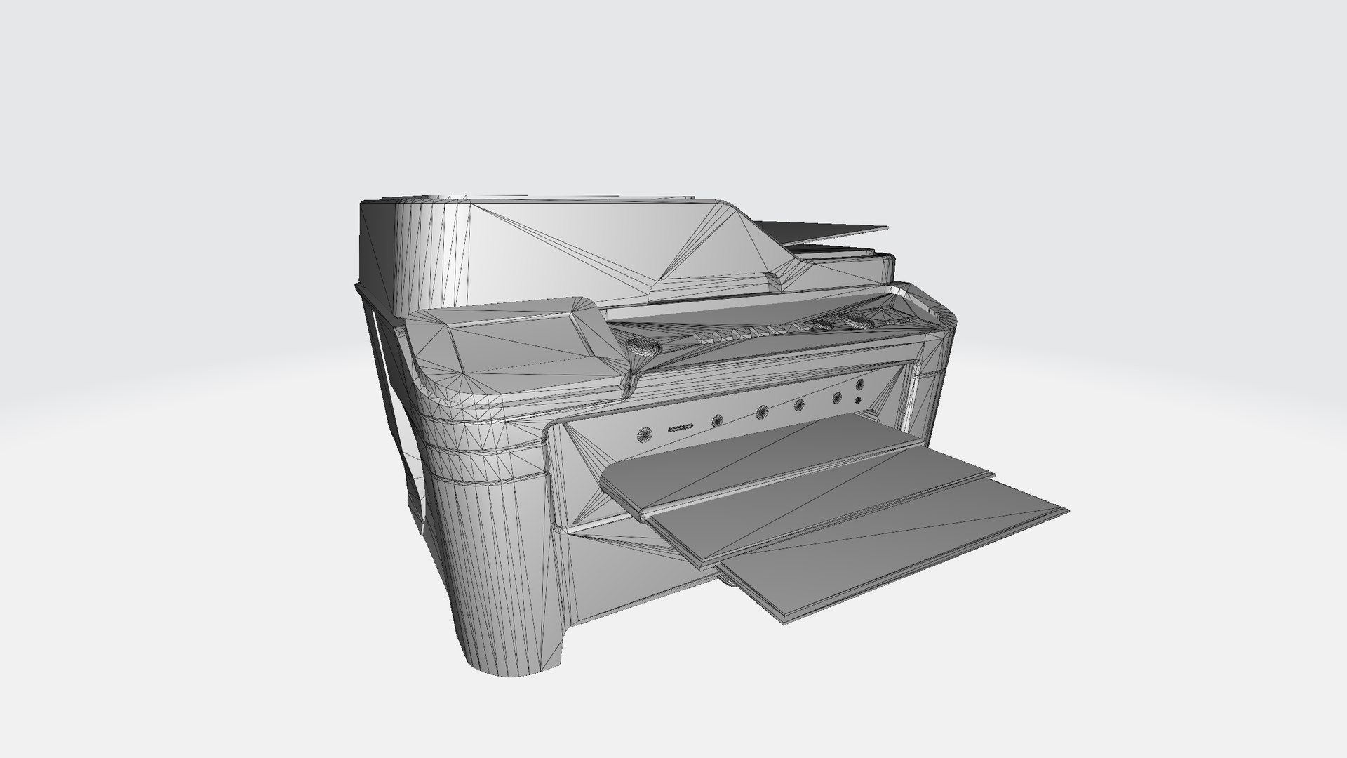 PrinterScanner Combo 3D Model - TurboSquid 2419306