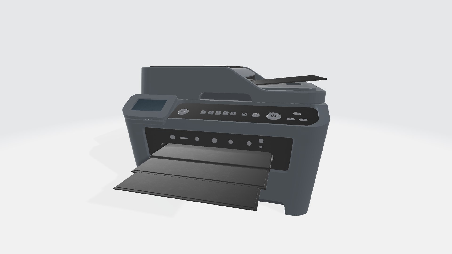 PrinterScanner Combo 3D Model - TurboSquid 2419306