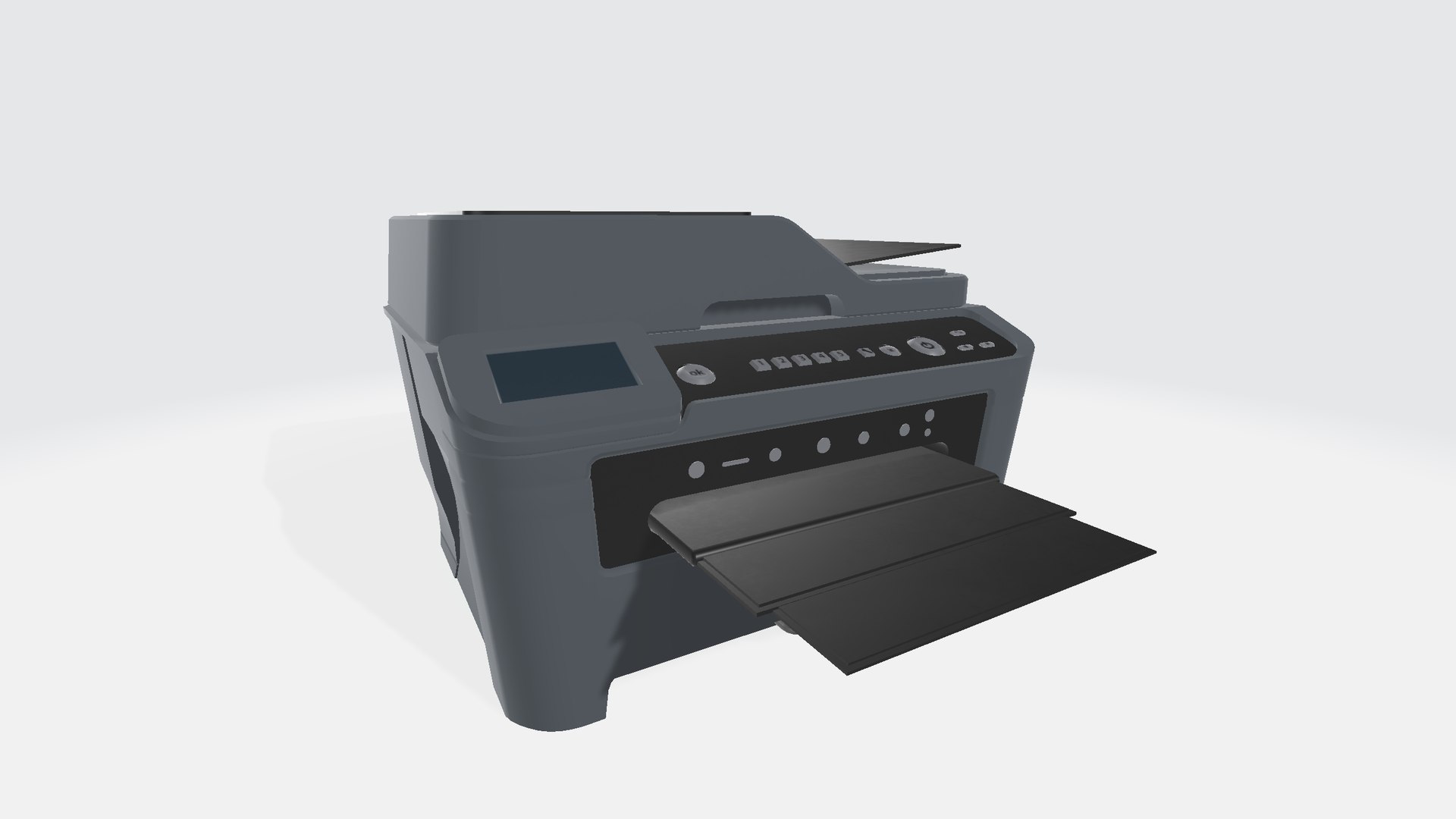 PrinterScanner Combo 3D Model - TurboSquid 2419306