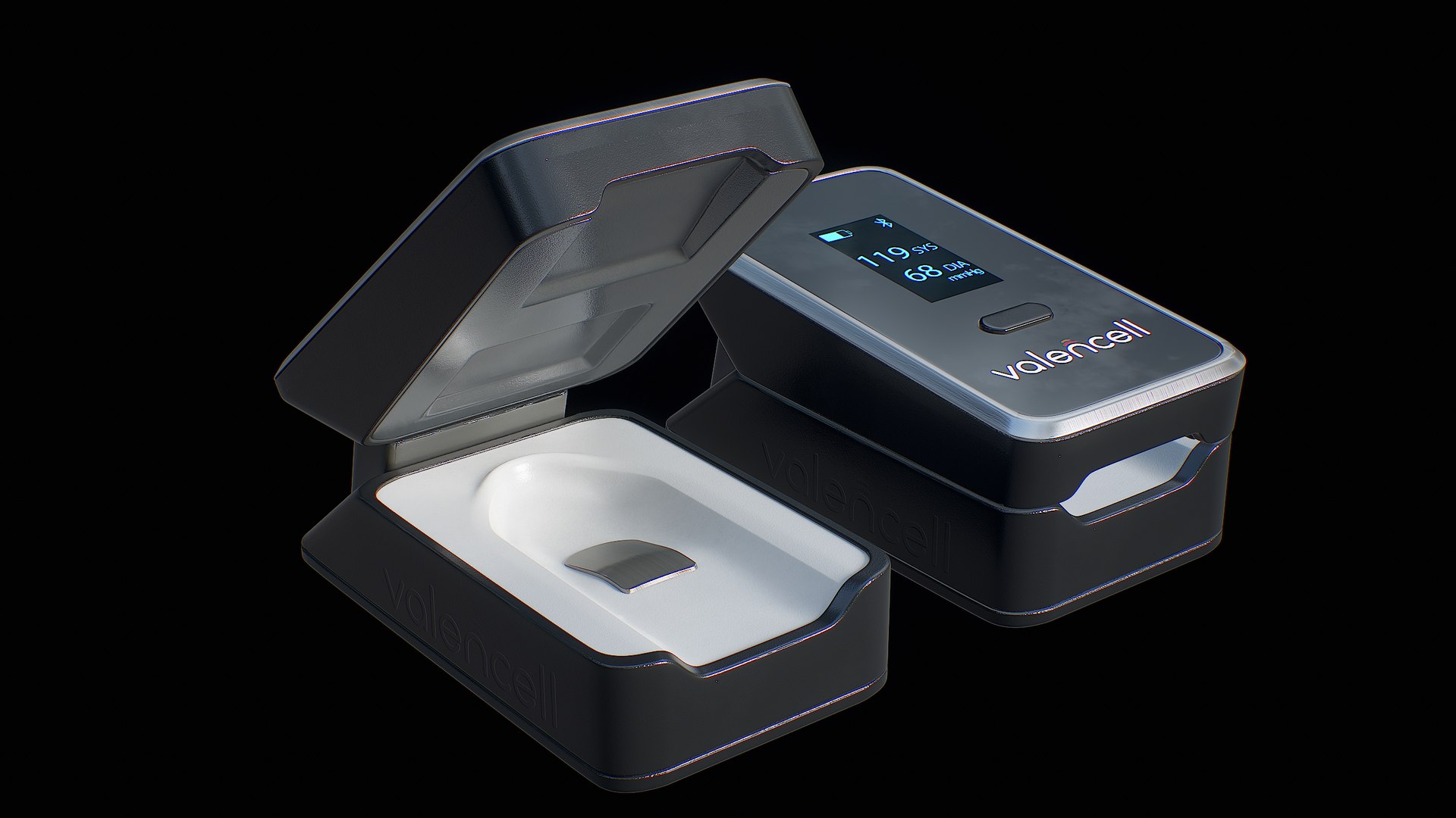 3D Fingertip Blood Pressure Monitor Valencell Rigged - TurboSquid 2030185