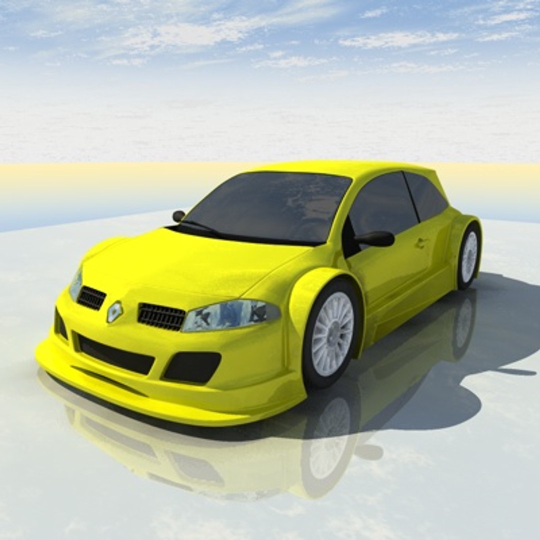 3d Renault Megane Trophy Model