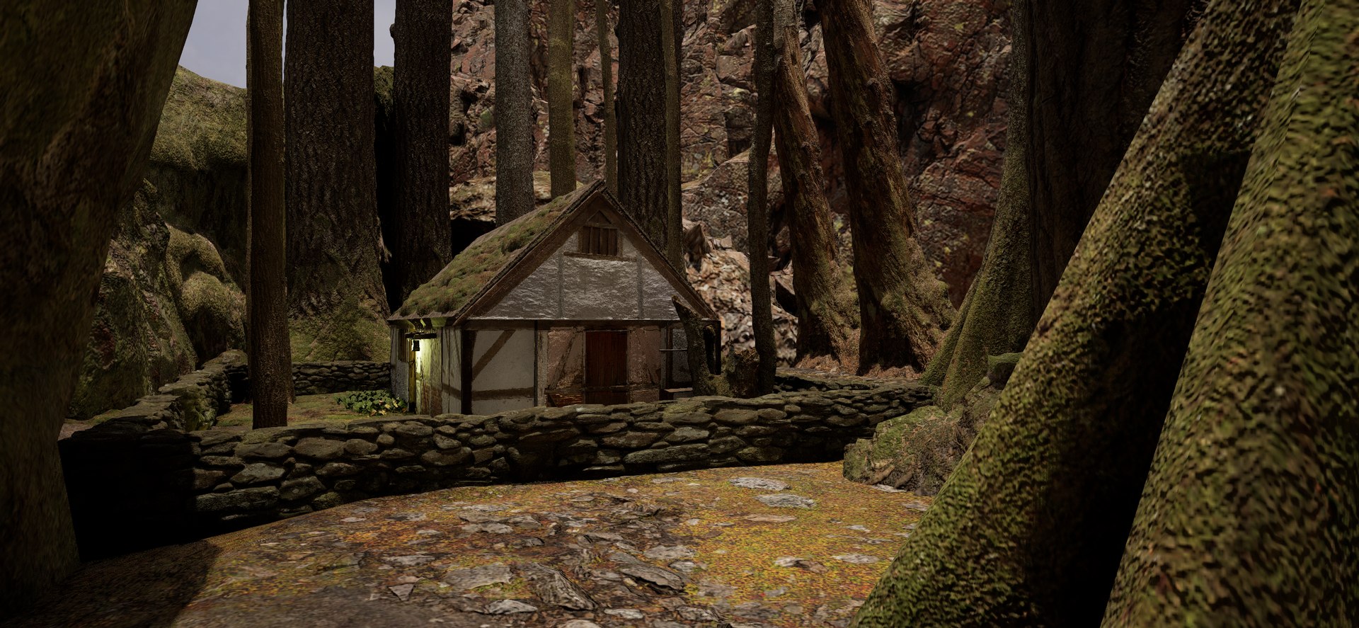 House In The Forest 3D Model - TurboSquid 2260369