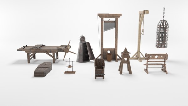 中世の拷問器具3Dモデル - TurboSquid 2011361