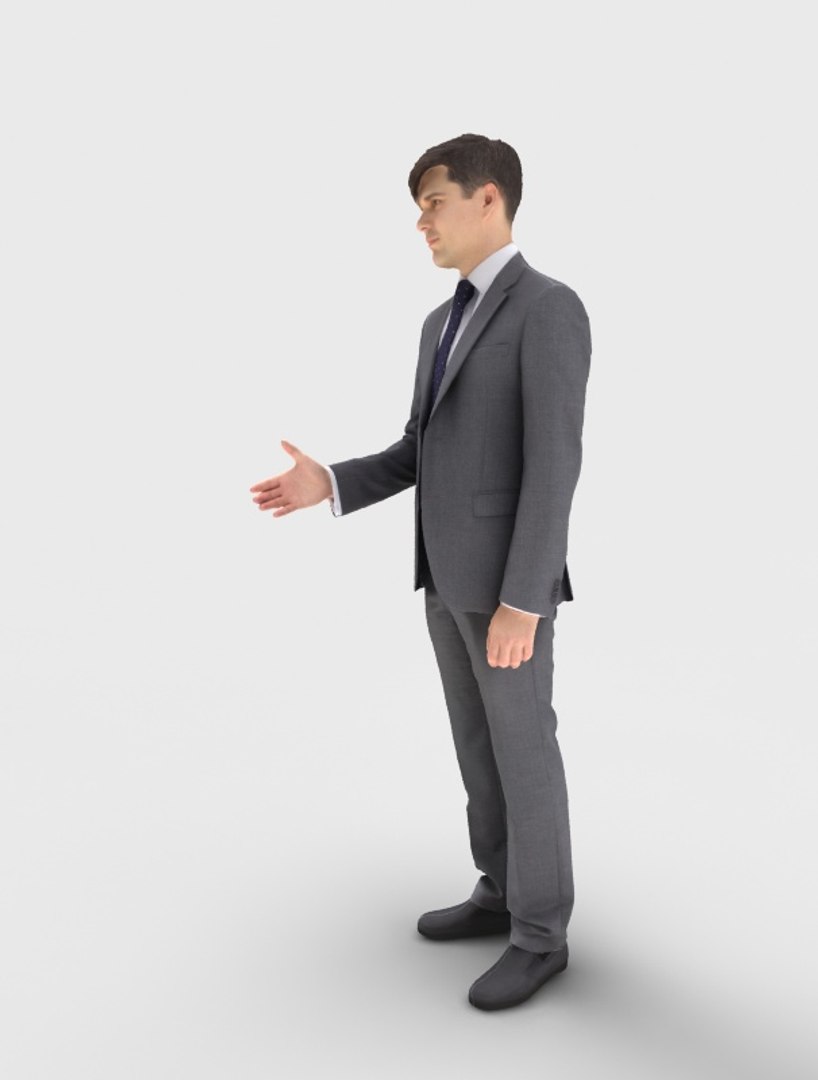 architectural people 3d model