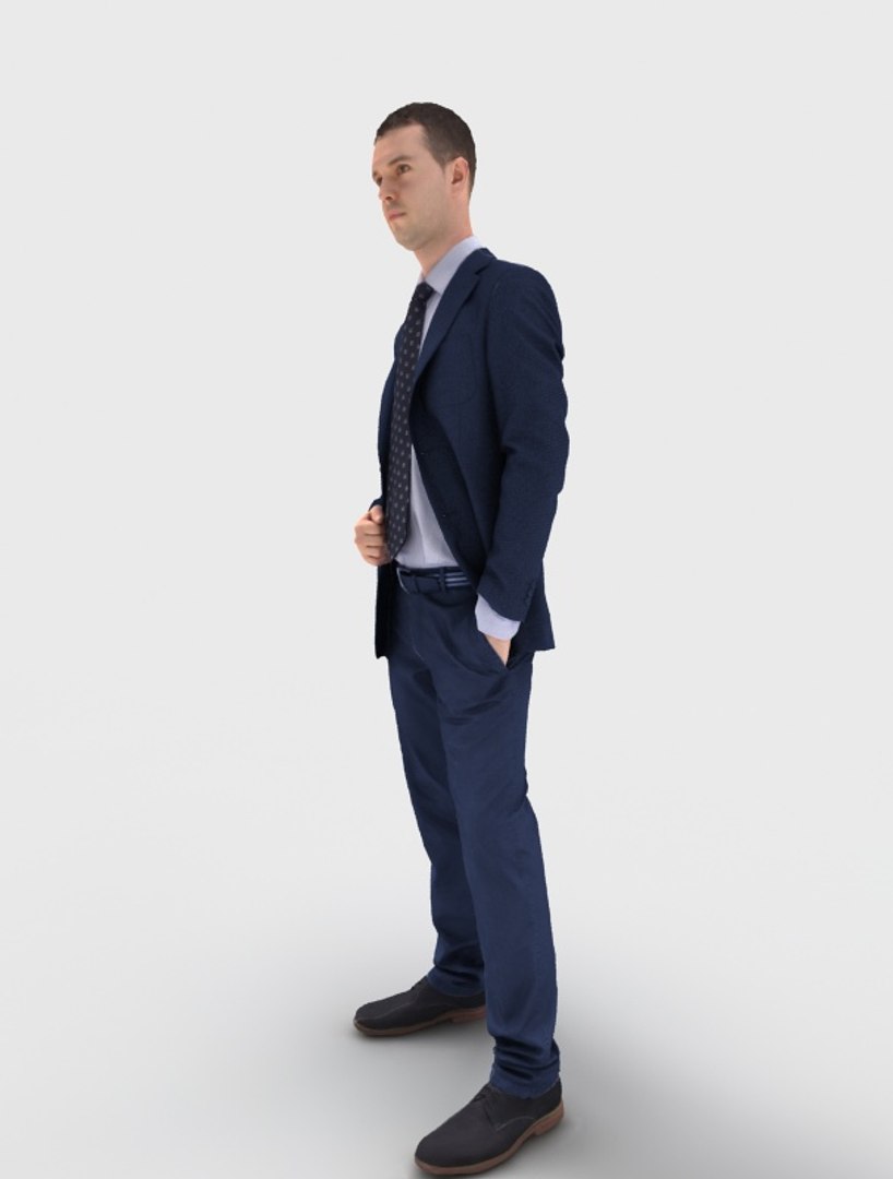 architectural people 3d model