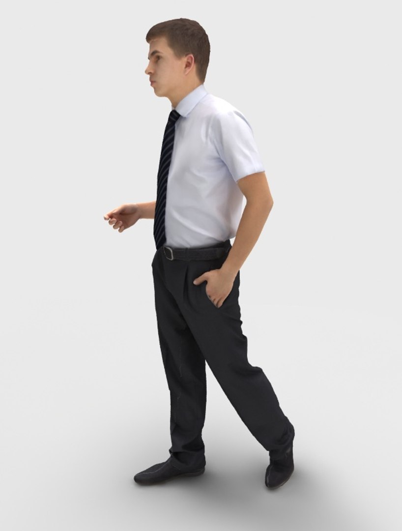 architectural people 3d model