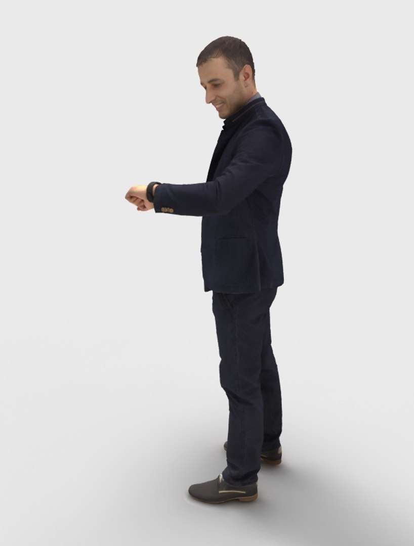 architectural people 3d model