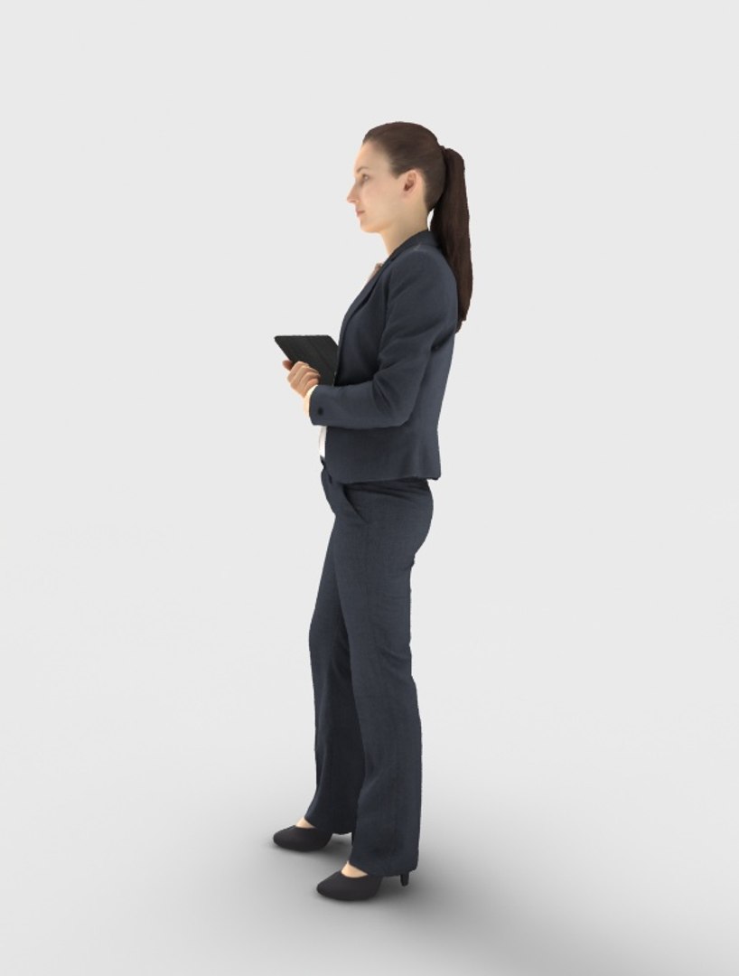 architectural people 3d model