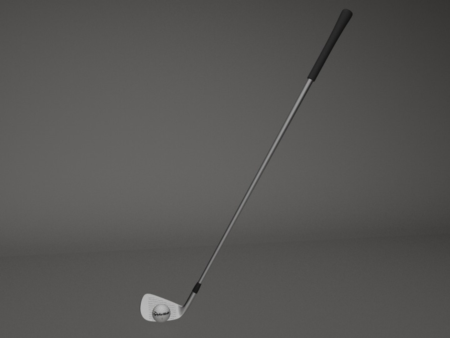 3d golf iron model