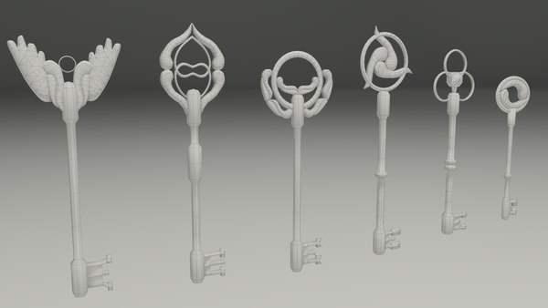 3D key lock model - TurboSquid 1672437