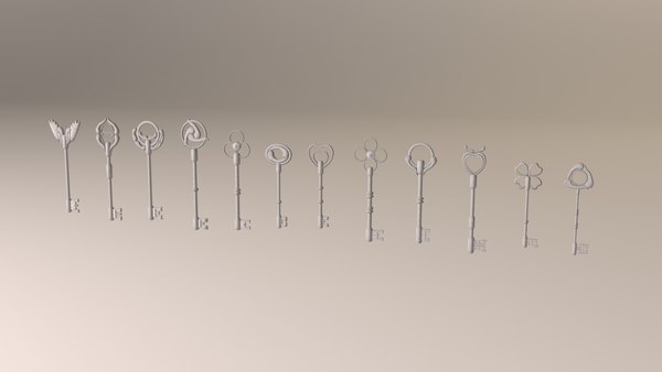 3D key lock model - TurboSquid 1672437