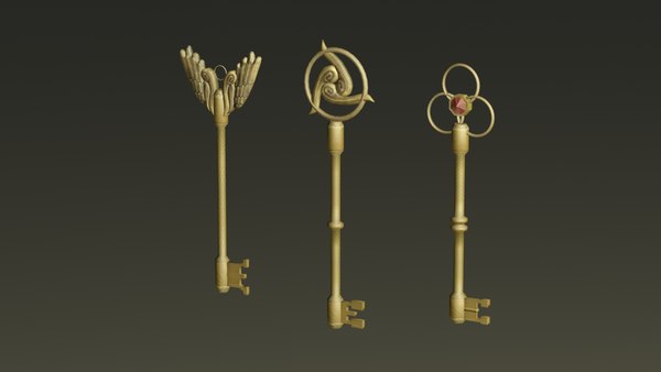 3D key lock model - TurboSquid 1672437