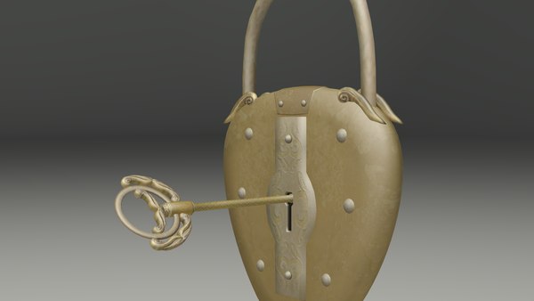 3D key lock model - TurboSquid 1672437