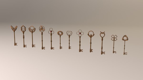 3D key lock model - TurboSquid 1672437