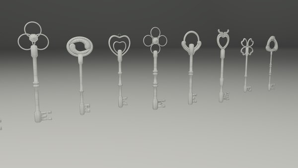 3D key lock model - TurboSquid 1672437