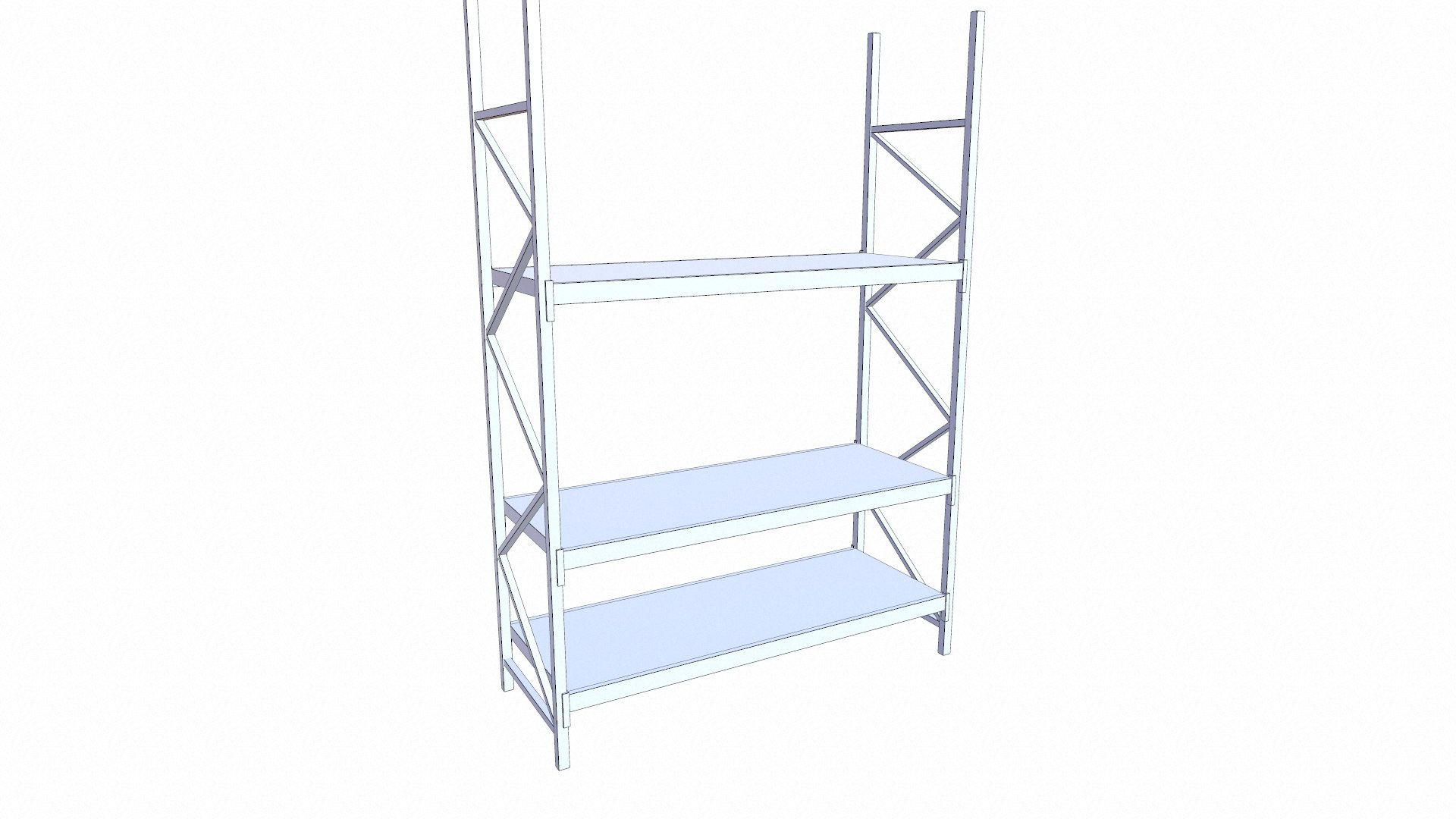 3D Model Storage Rack - TurboSquid 2342078