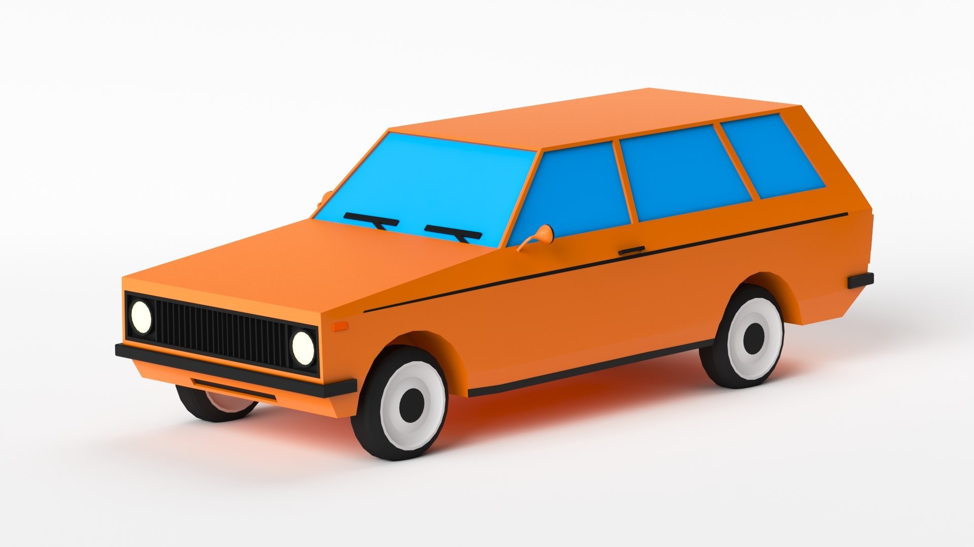Cartoon Classical Cars Collection Model - TurboSquid 2318493