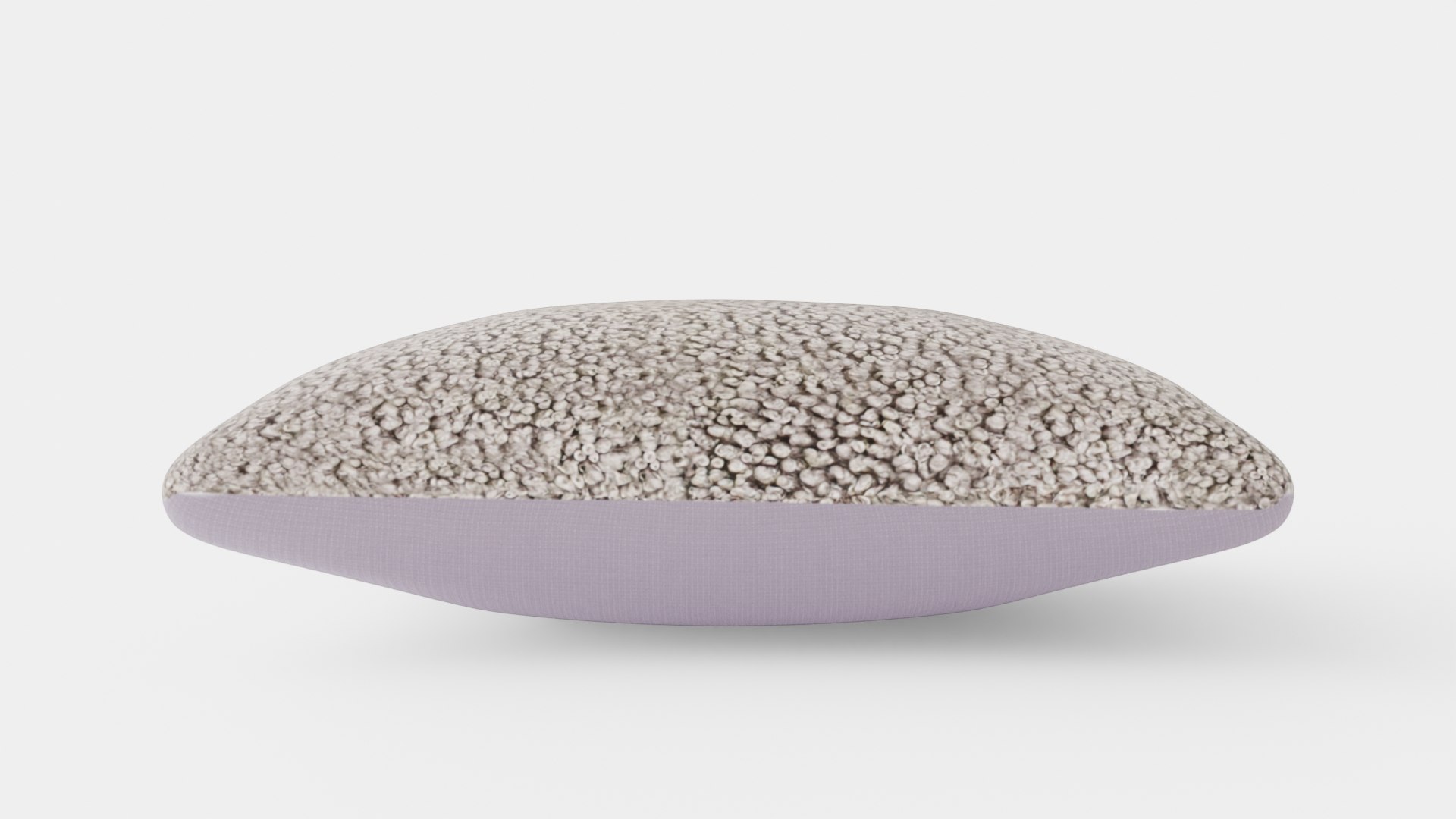 Cushion Cover In Faux Fur Light Grey 3D - TurboSquid 2246817