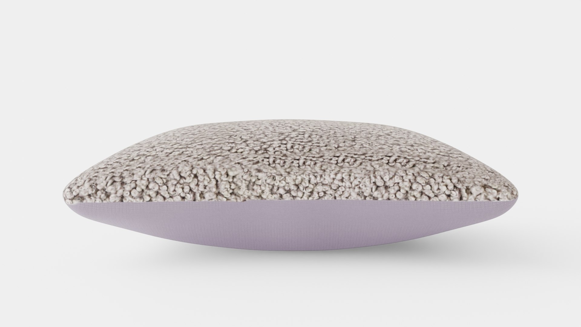 Cushion Cover In Faux Fur Light Grey 3D - TurboSquid 2246817