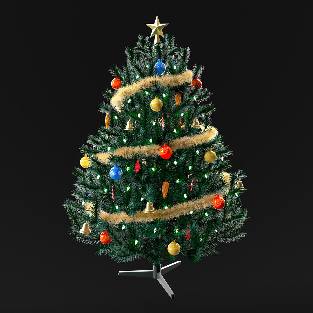 Christmas Tree 3D Model - TurboSquid 1787505