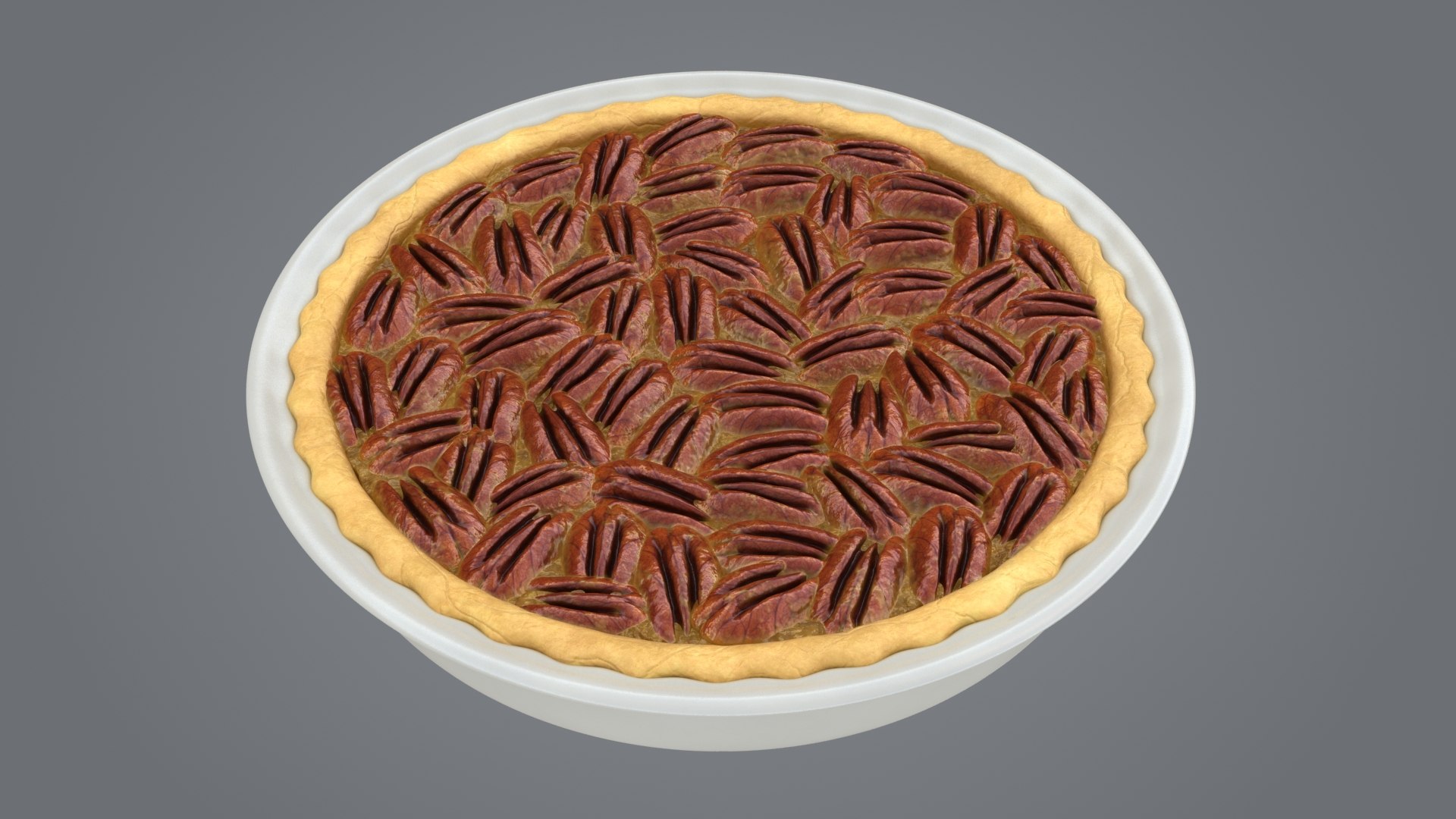 Pecan Pie Collection Model - TurboSquid 2045534