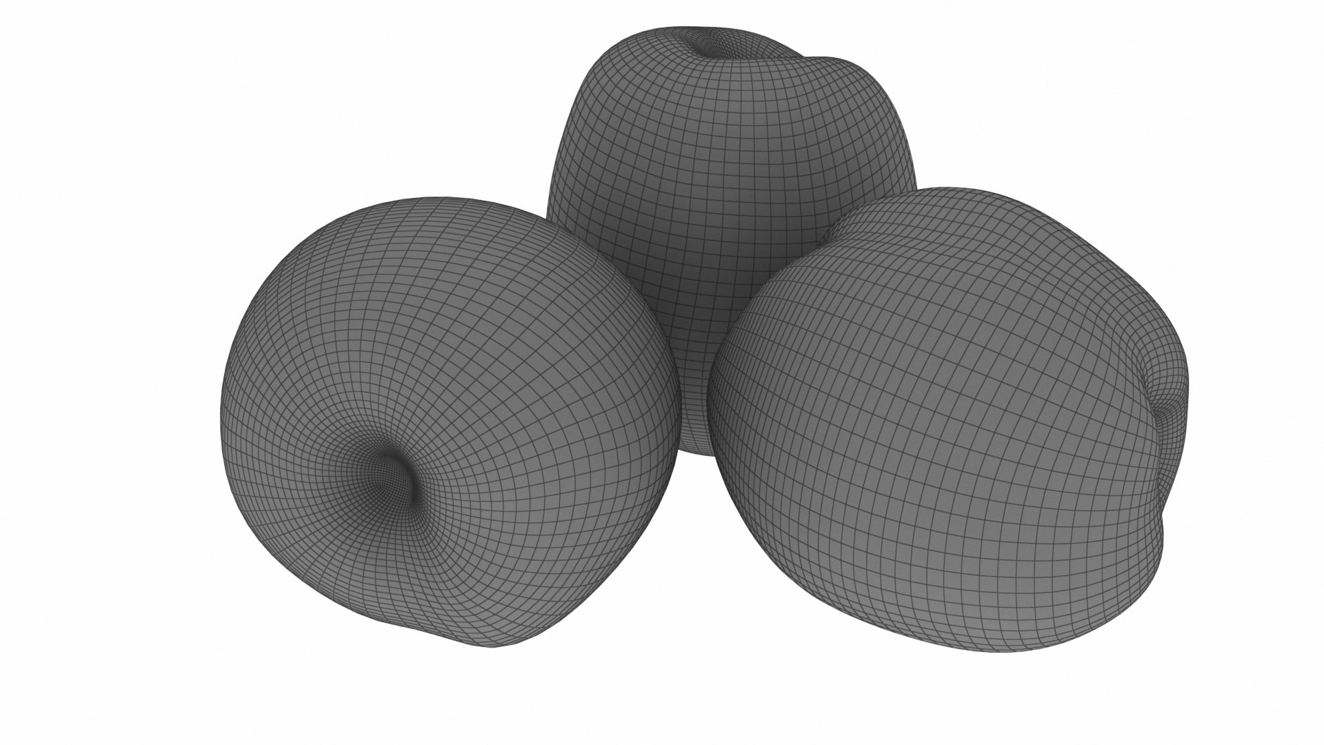 3D Realistic Peachs Model - TurboSquid 1544052