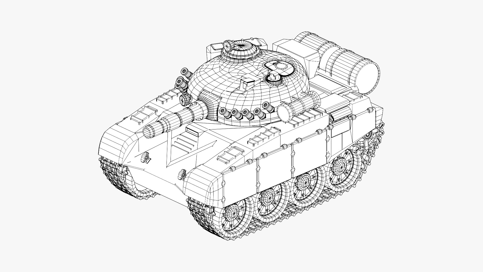 Mini Tanks 3D Model - TurboSquid 2305713