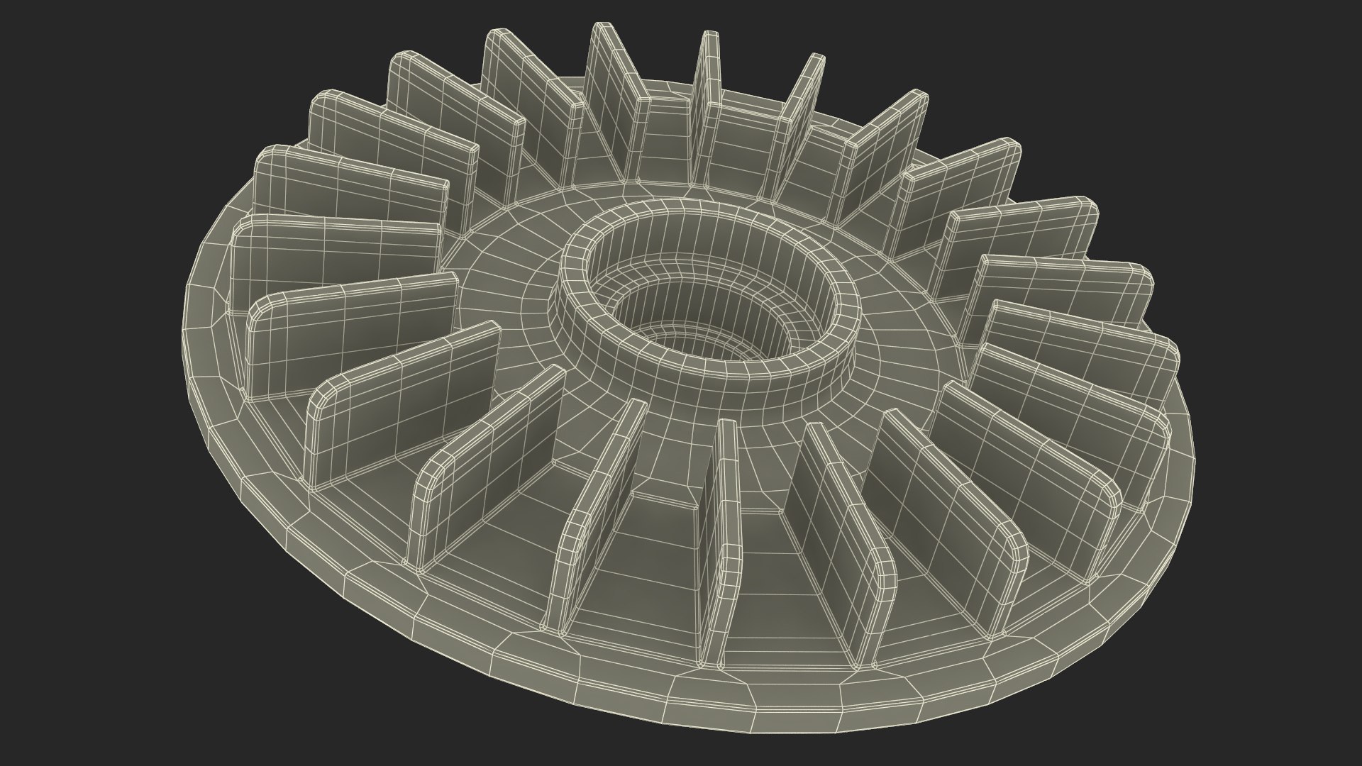 Plastic Impeller 3D Model - TurboSquid 1975671