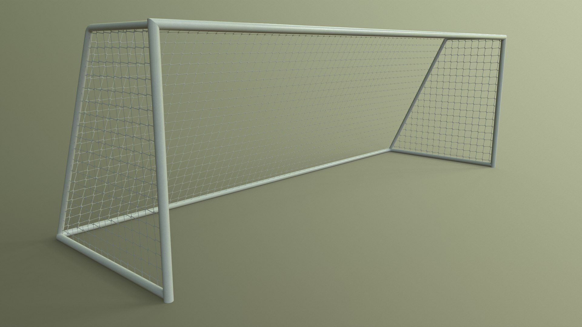 3D PBR Soccer Football Goal Post D - TurboSquid 1915088